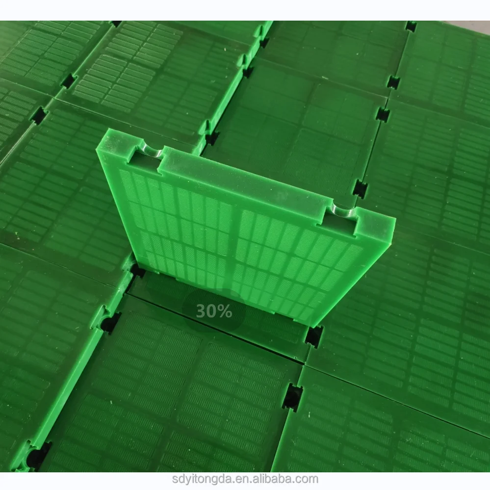 Polyurethane H-pin Type Dewatering Screen Mesh For Ore & Coal Mining ...