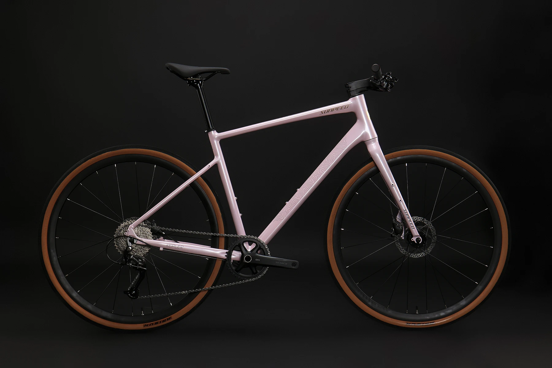 700C SUNPEED Aluminium Alloy Hybrid Road Bike with Disc Brake