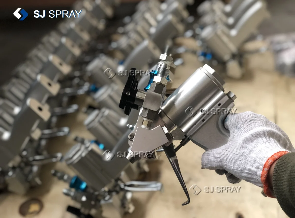 PU Polyurethane Polyurea Spray/injection Foam fusion Gun P2| Alibaba.com