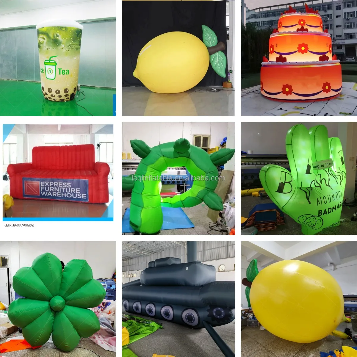 Custom Giant Inflatable Soda Can - Outdoor Advertising Model