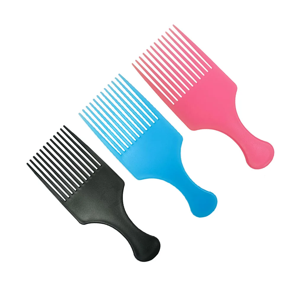 Fork Hair Brush - Wide Tooth Comb for Curly Afro Styling