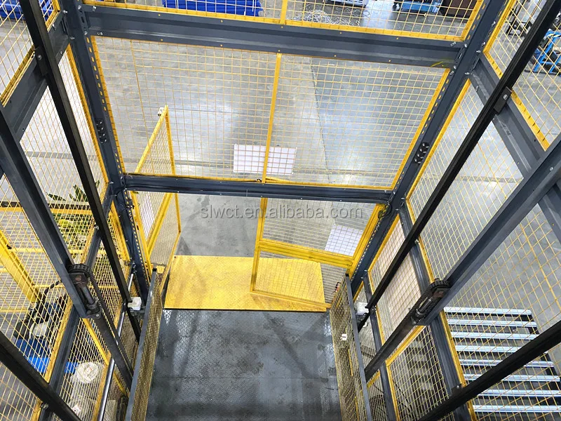 Industrial Material Construction Elevators - Hydraulic Cargo Lift Platform