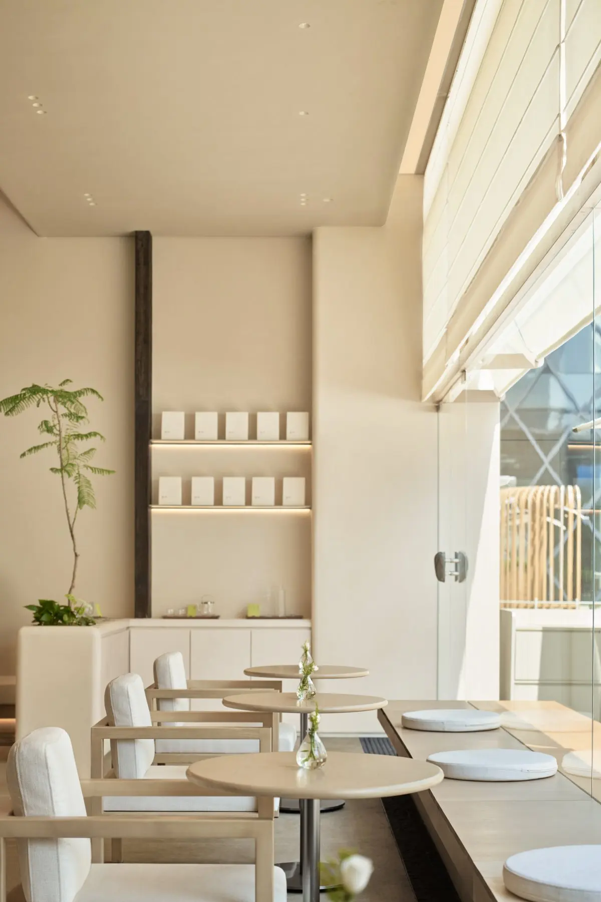 Sanhai Modern Tea Shop Interior Design Space Planning Services Store 3d ...