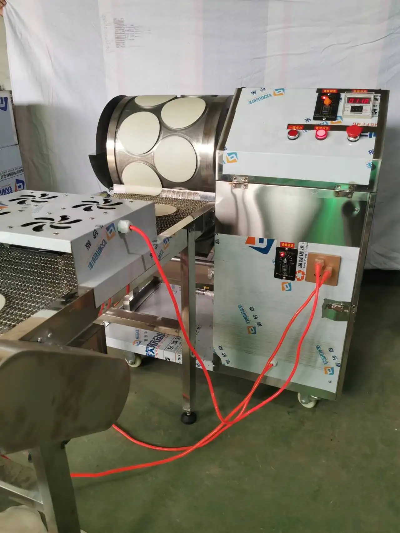 Full Automatic Spring Roll Making Machine - High Efficiency