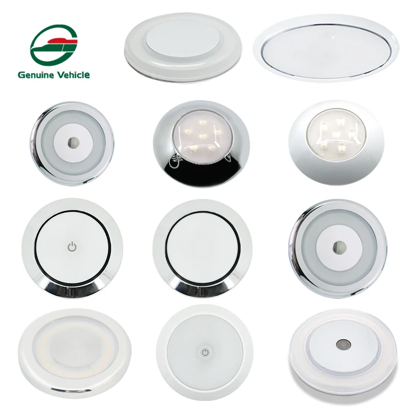 Rv Caravan Wall Lamps Decorative 12v 3w Dimmable Touch Switch Led ...