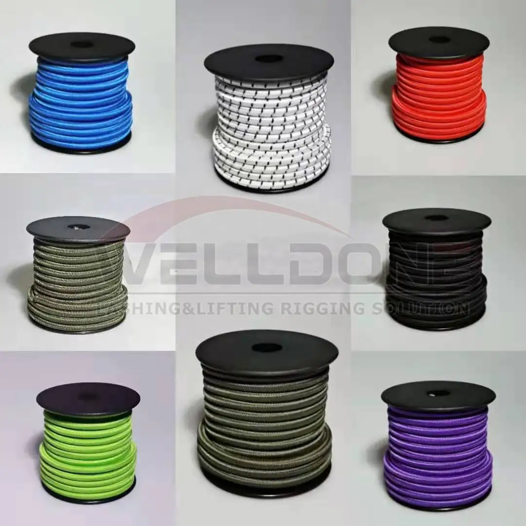 4MM Mini Elastic Stretch Rubber Latex Bungee Cord with Steel Hook ...