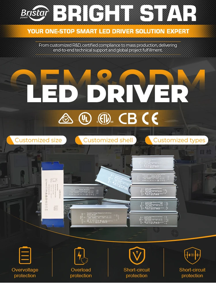 150W Triac Dimming LED Driver Indoor Constant Voltage 100-240VAC Single ...