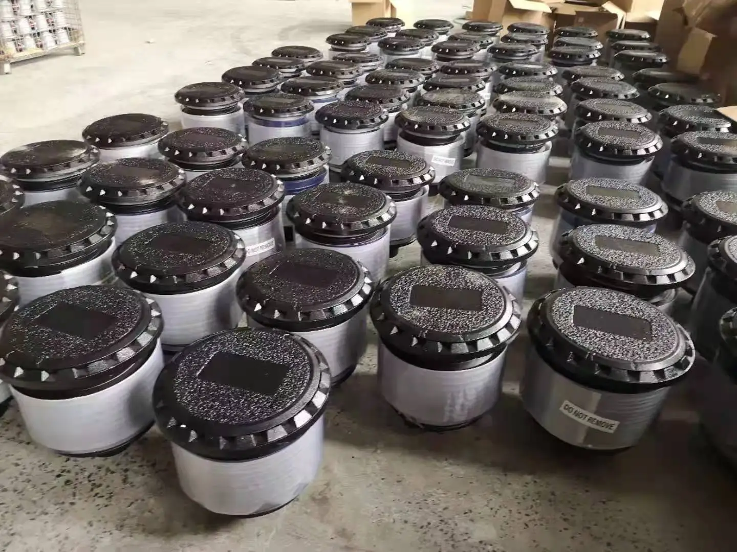 Fuel Station Underground System Oil Tanker Spill Container Grade Level ...