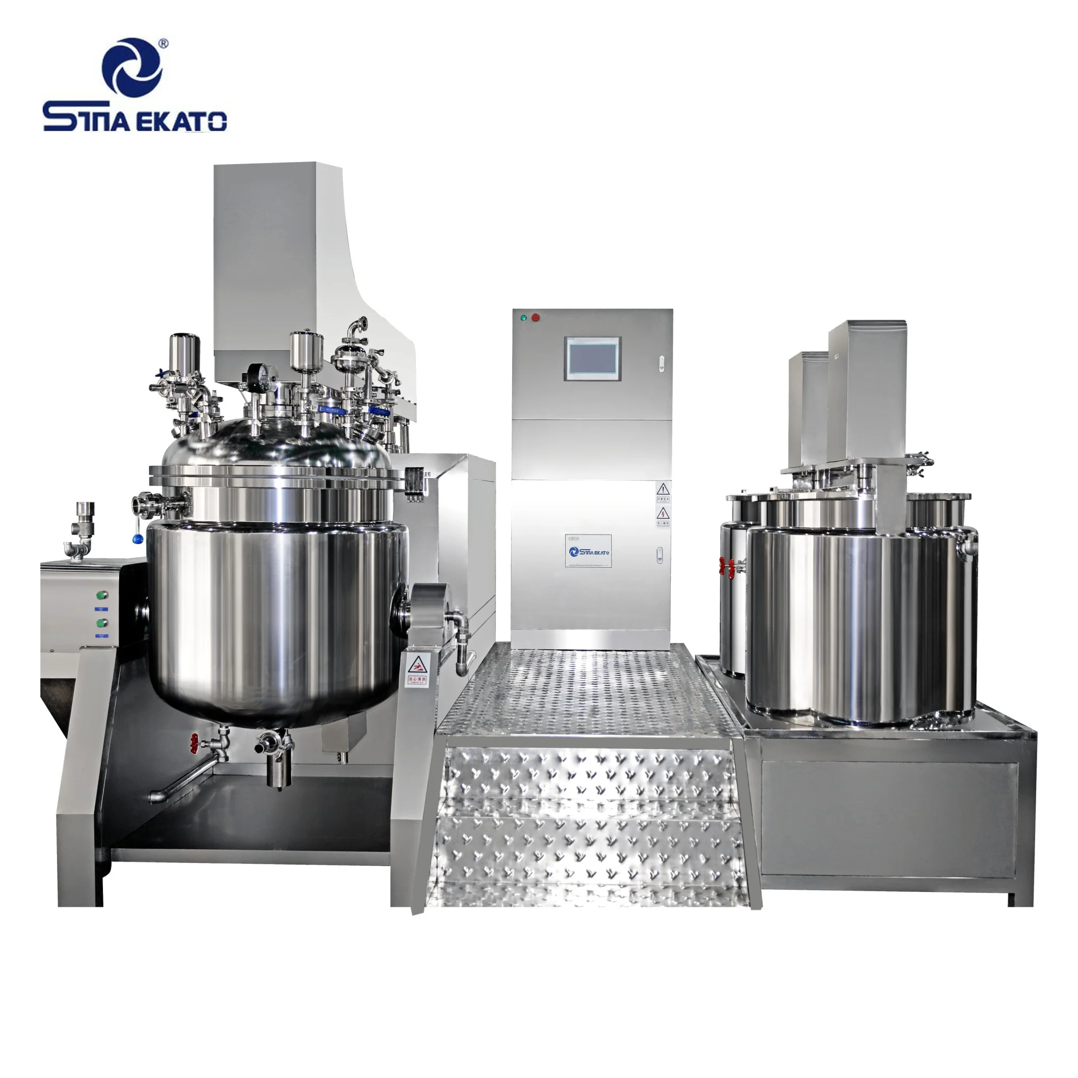 Sina Ekato 300l Cream Lotion Vacuum Emulsifying Mixer Homogenizing ...
