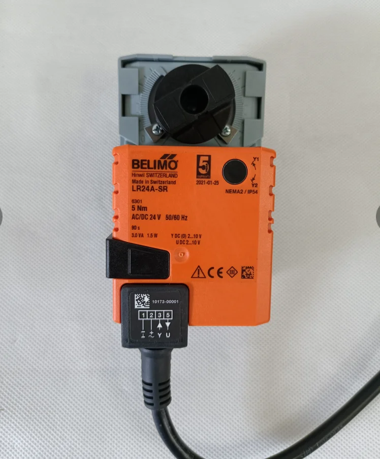 Belimo R2025-10-S2+LR24A-SR - Original HVAC Component