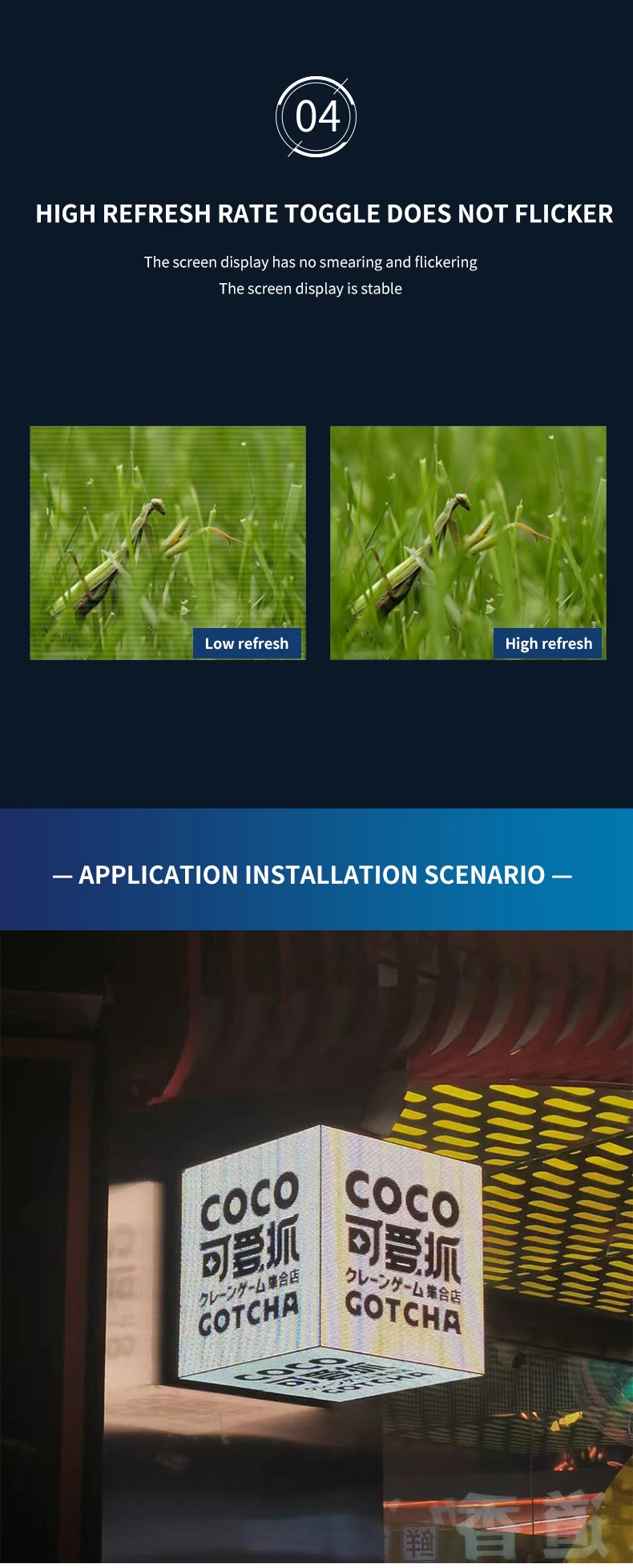 High Tech Rubik's Cube Display Screen Indoor And Outdoor Full Color ...