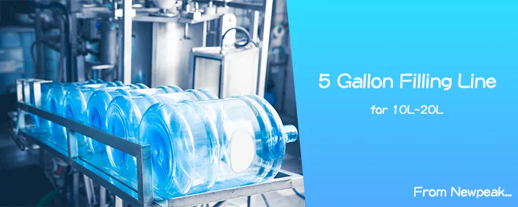 Automatic 5 Gallon Bottling Machine/Water Filling Machine for Pure ...