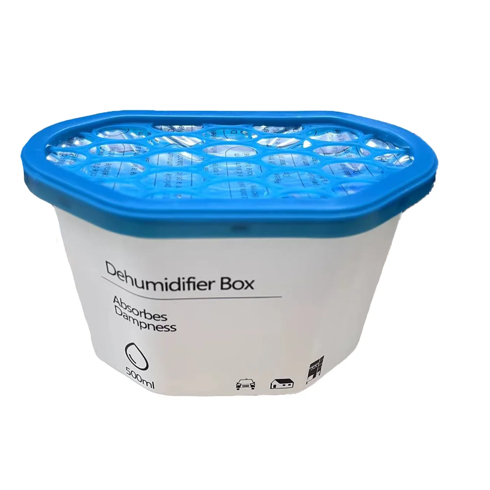 Refillable Moisture Absorber Box Damp Household Calcium Chloride ...