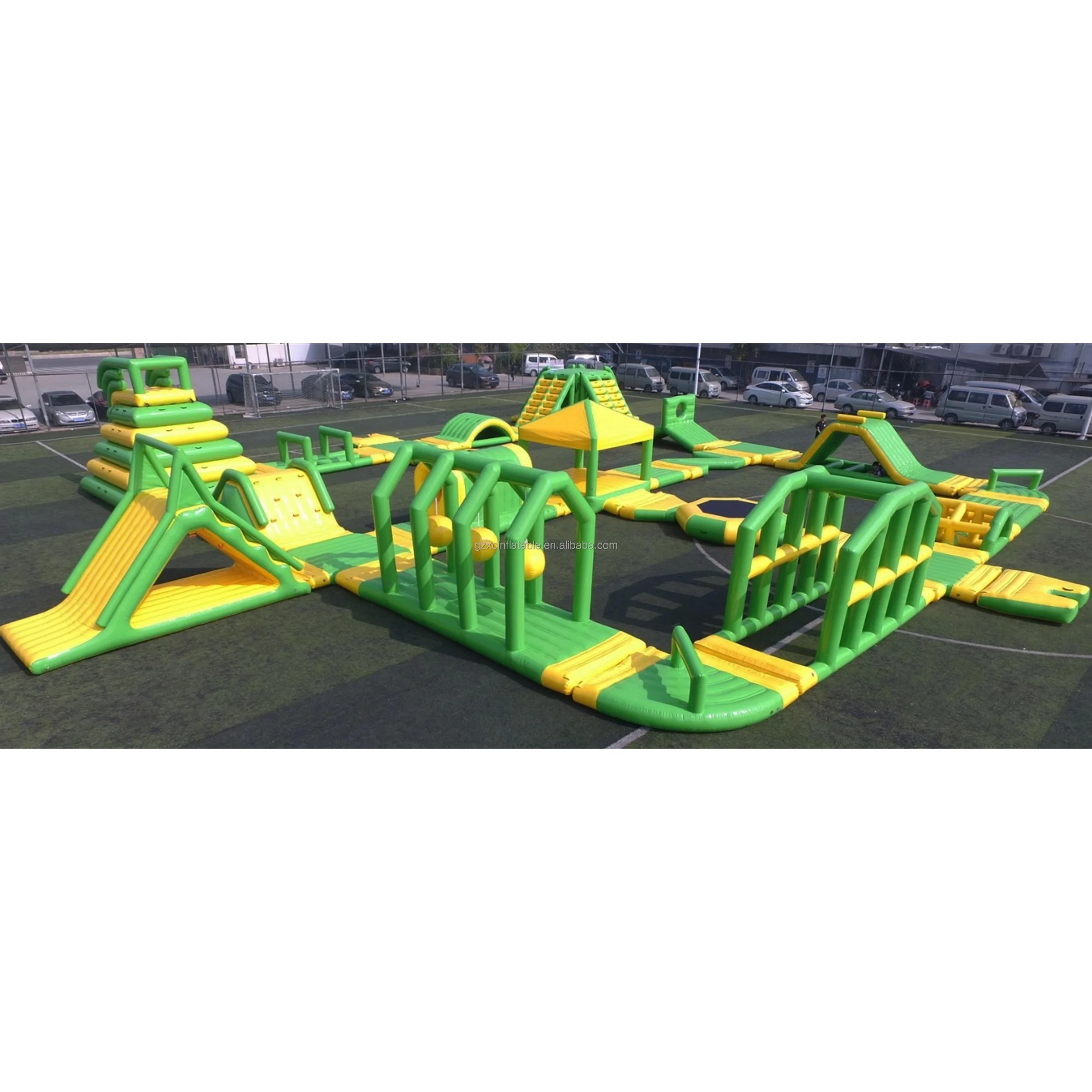 Alibaba.com: Factory Price Inflatable Commercial Water Park, Floating Obstacle Course for Rental ...