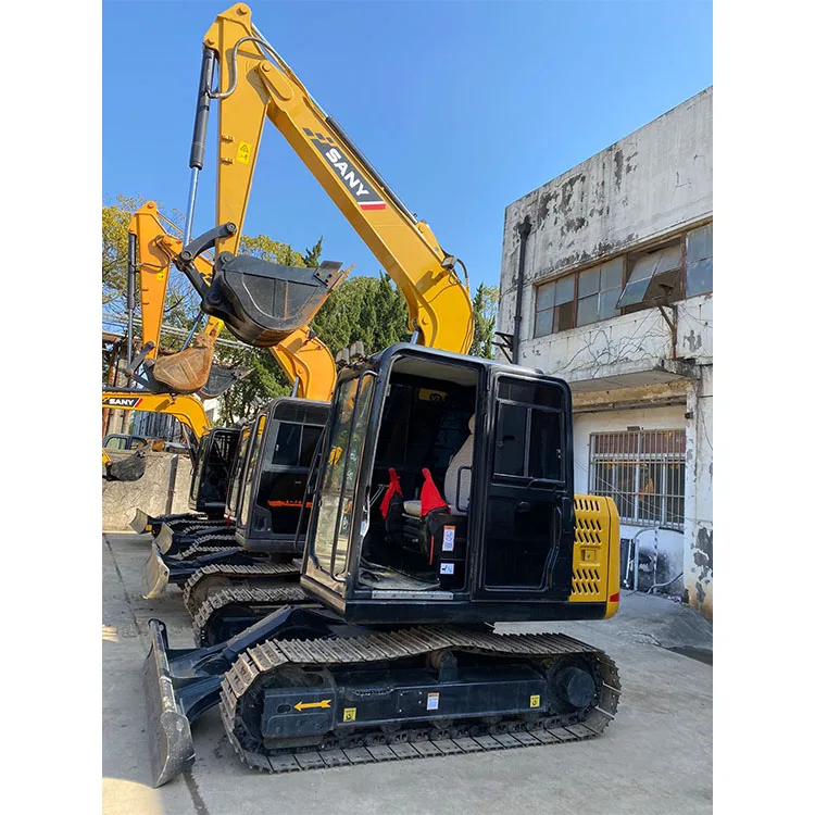 2021 China Brand Used Sany Sy95 Mini Small Excavator 9.5TON Original ...