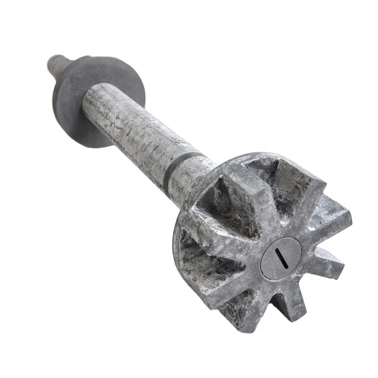 Impregnated Anti-oxidation Graphite Rotor For Aluminium Melting - Buy ...