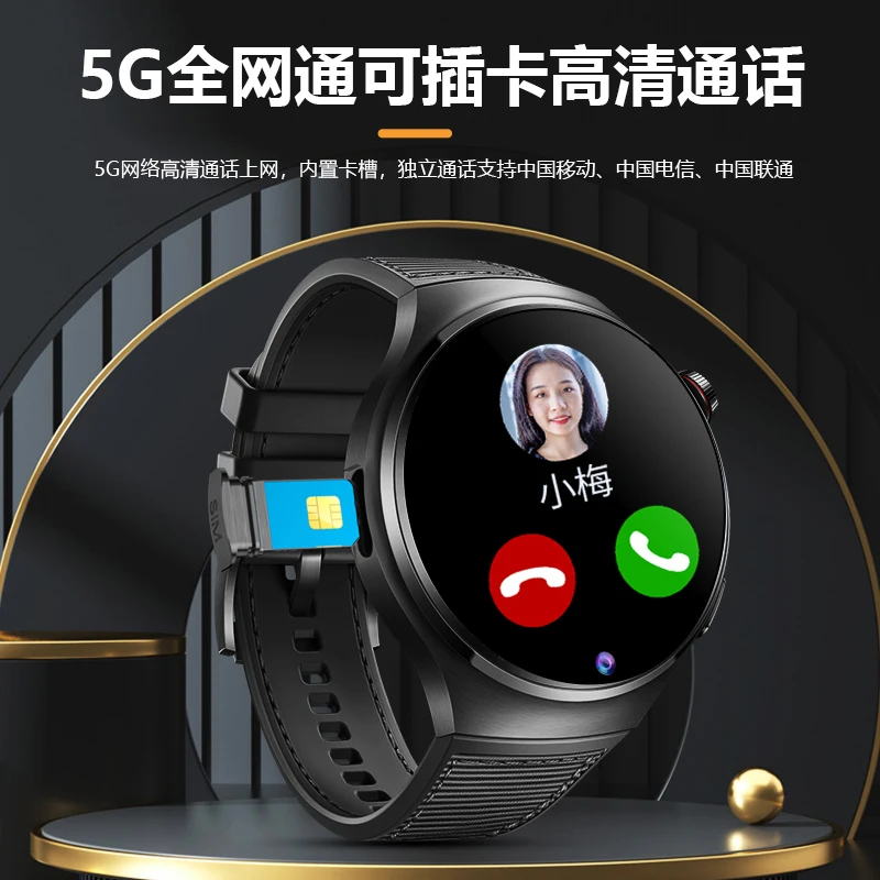 Private Model 2024 4g 5g Smart Watch N61 Amoled High Definition Round ...
