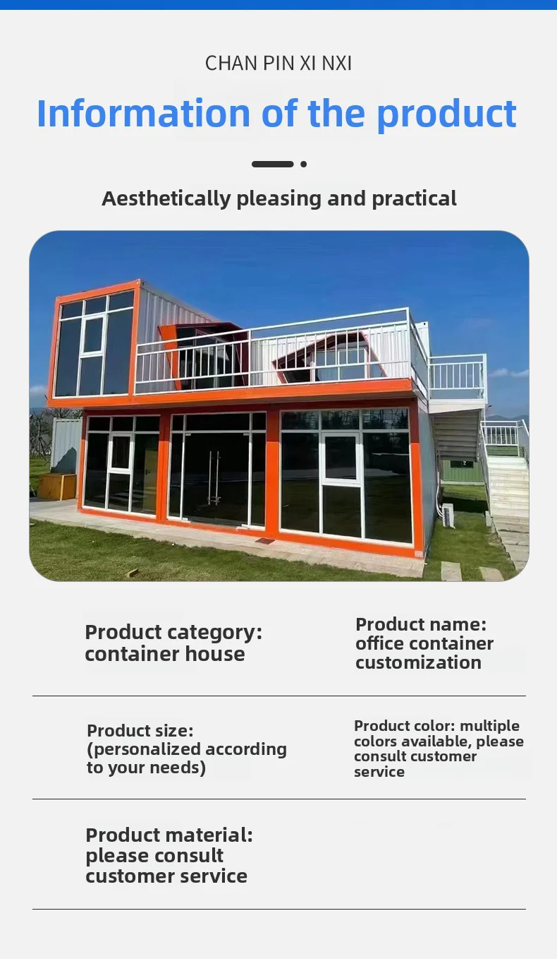 Movable Waist Folding Steel Container House Mobile Commercial Street ...