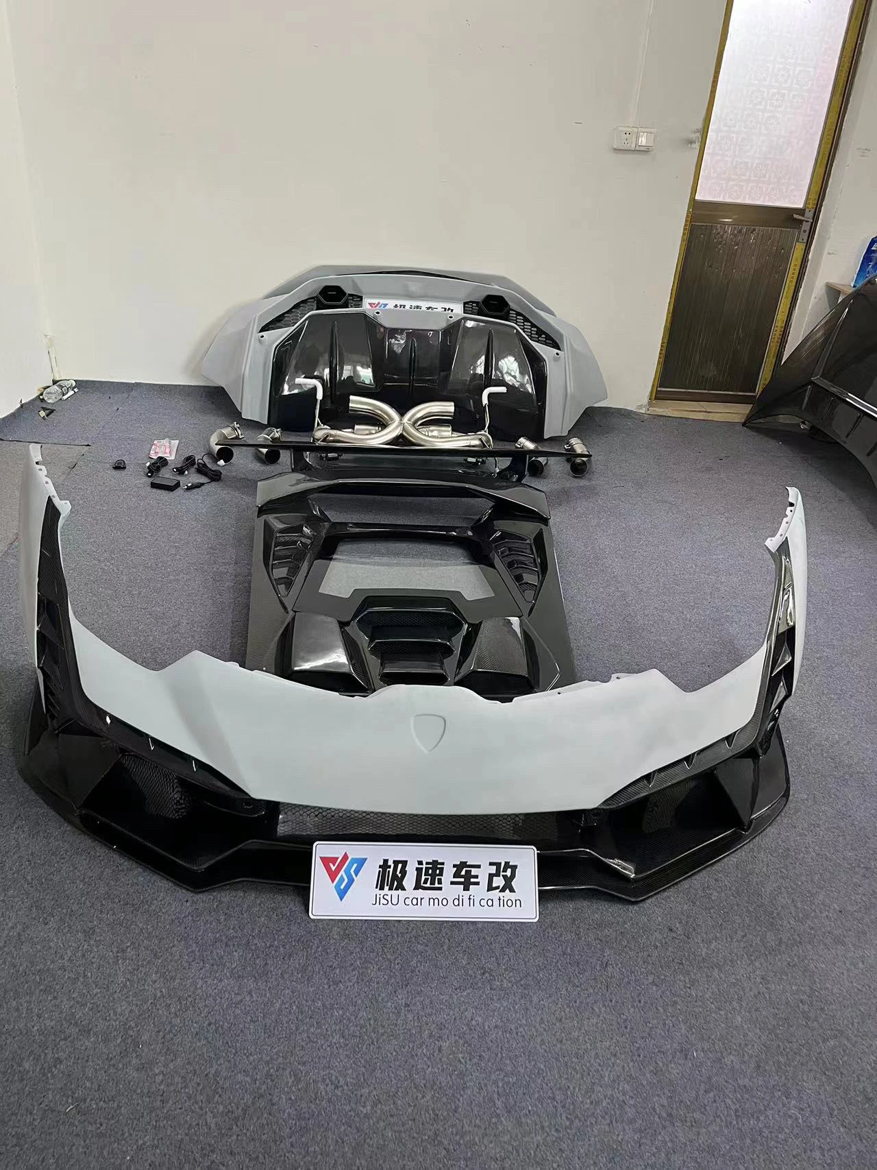Tecnica Style for Lamborghini Huracan LP580 Lp610 Evo Front and Rear ...