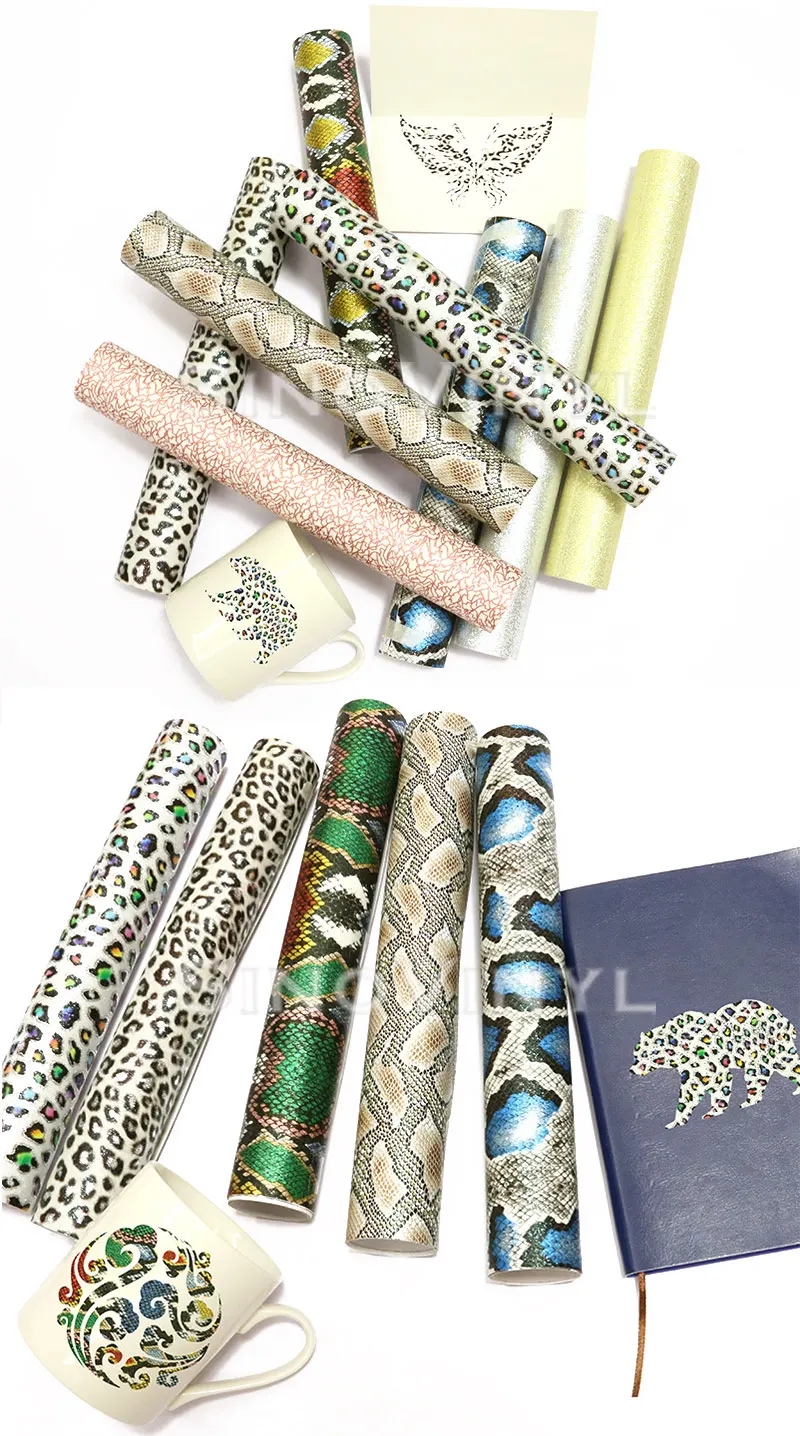 Sinovinyl Decal Sticker Children Home 12x60" 30.5x152cm Snake Skin ...