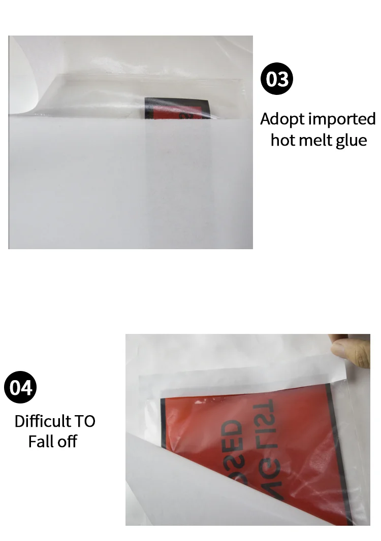 Slip Top Loading Shipping Label Invoice Envelopes With Clear Window ...