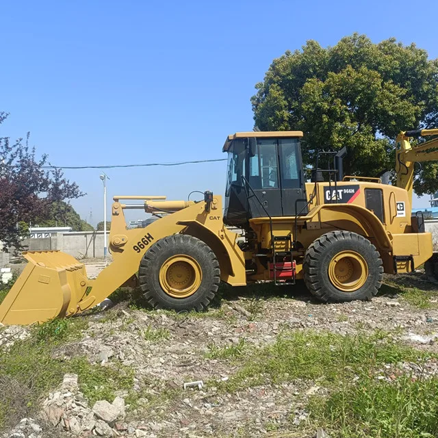 used cat 966h wheel loader original japan used caterpillar 966h wheel ...