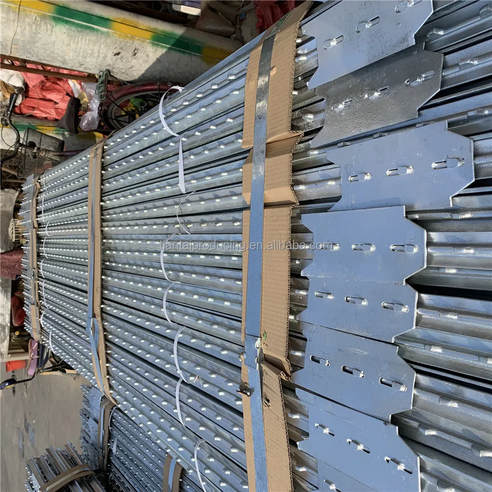 Galvanized 8 Ft T Fence Steel Post For Big Farm - Buy Metal T Bar Fence ...