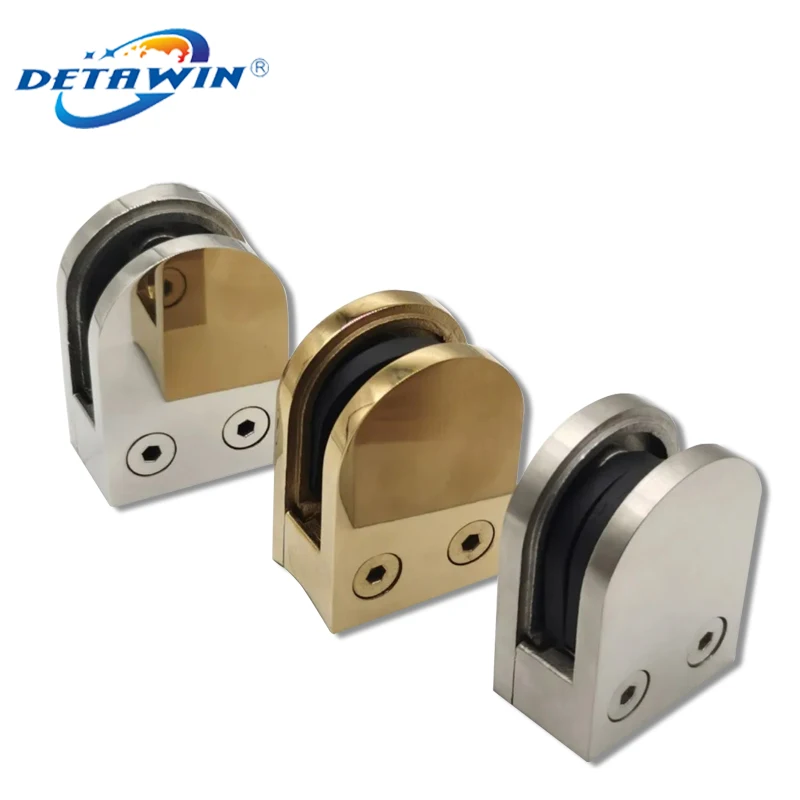 304 Stainless Steel Railing Glass Clamp Fencing Glass Clamp For Glass ...
