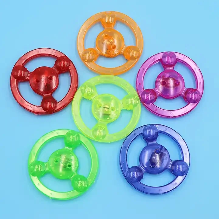 Hot Sale Flash Pull Wire Led Luminous Flywheel Toys Children's Luminous ...