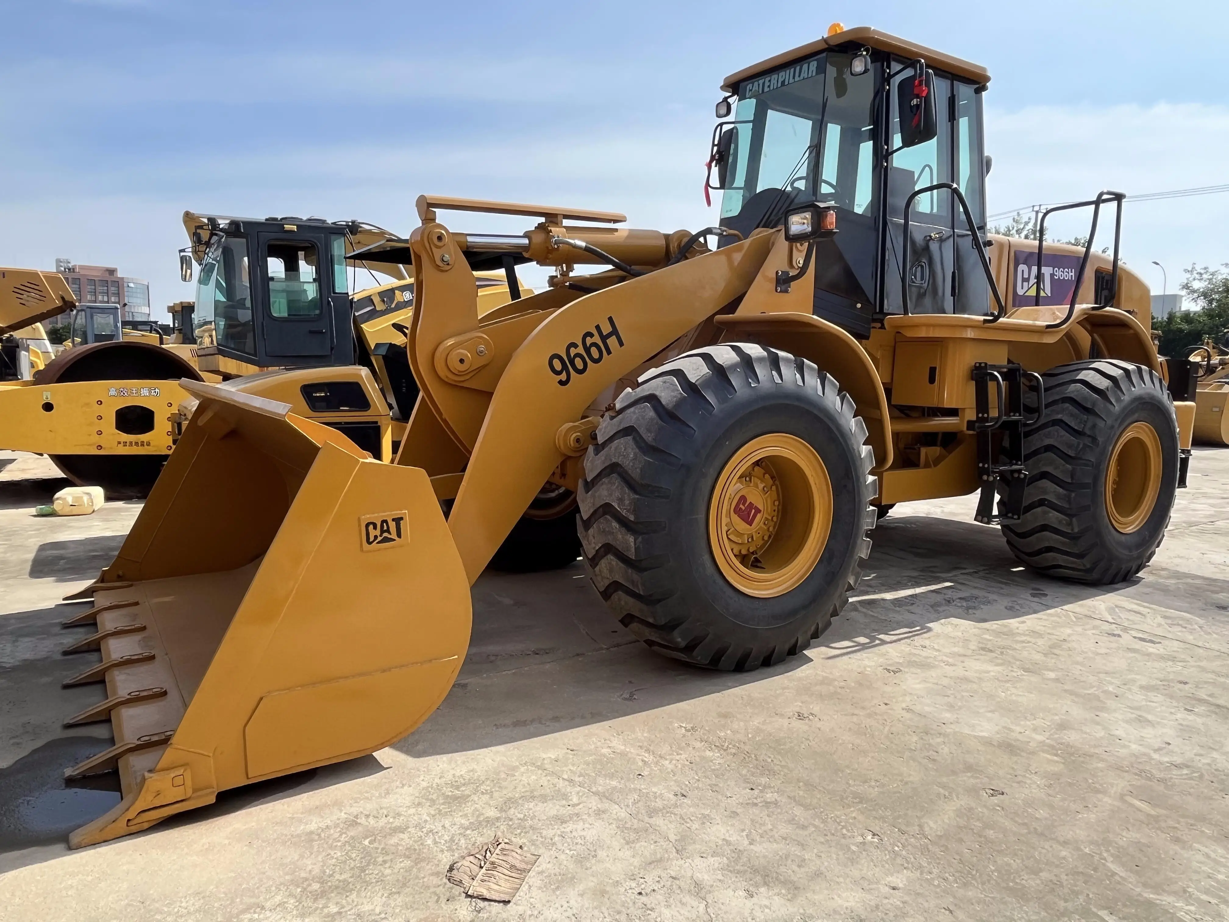 Used CAT 966H Wheel Loaders - Durable & Powerful Performance