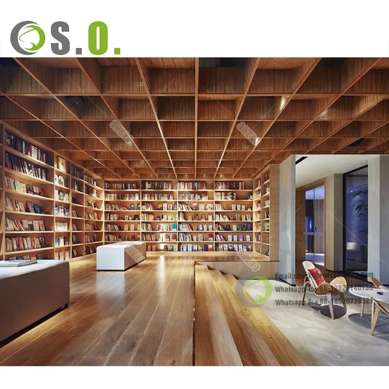 Custom Library Interior Design Library Shelves Various Styles Library ...
