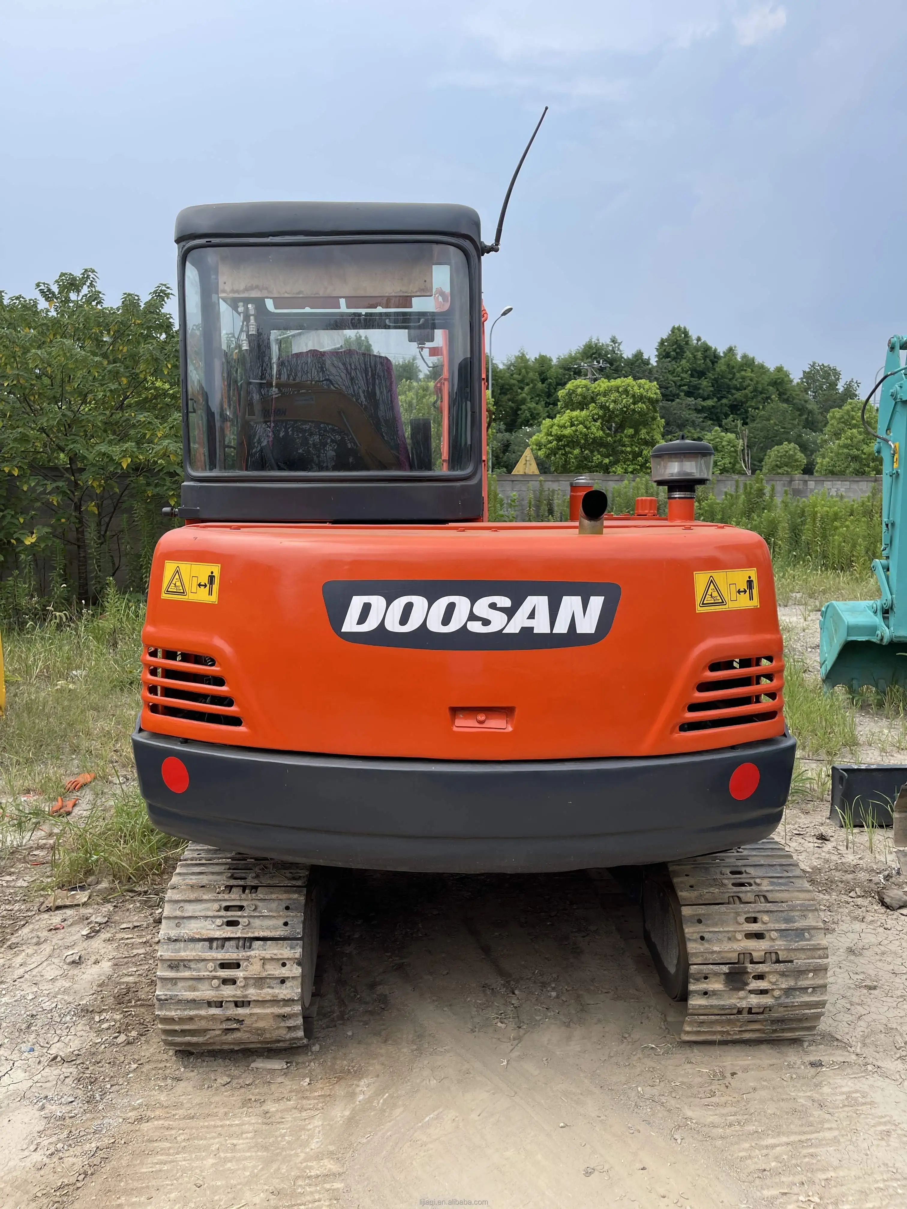 Doosan DX55-9 Excavator 5.5 ton Used Digger Original From Korea with ...
