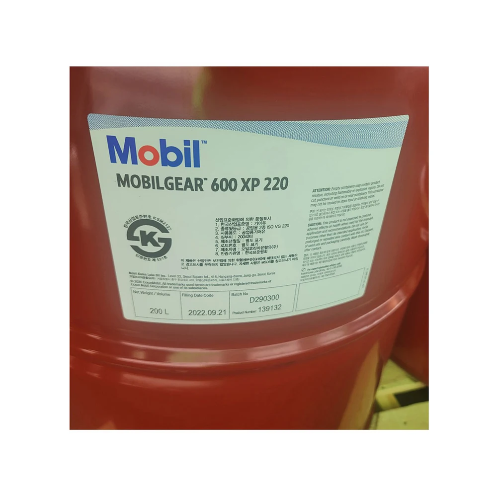 Gear Oil / Mobilgear 600 Xp 220 [mobil] - Buy Industrial Lubricant ...