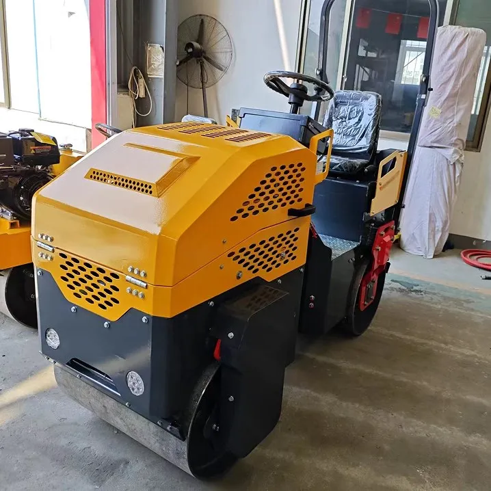 1 Ton Small Mini Road Roller Fully Hydraulic Roller Cheap Roller ...