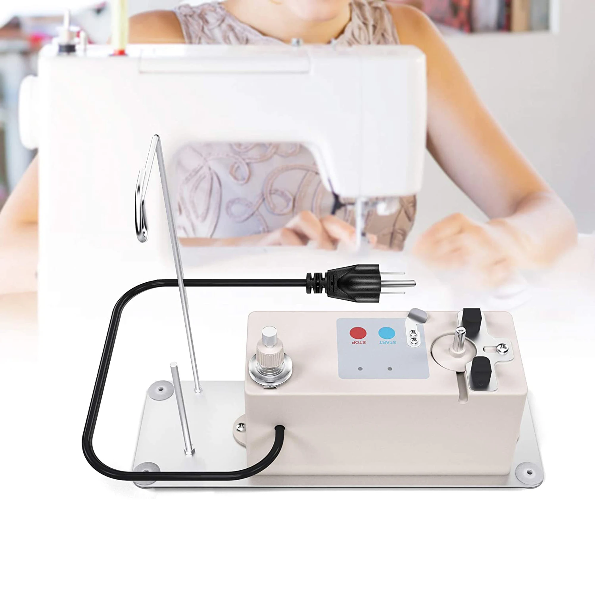 Automatic Bobbin Winder for Sewing Machines - Efficient