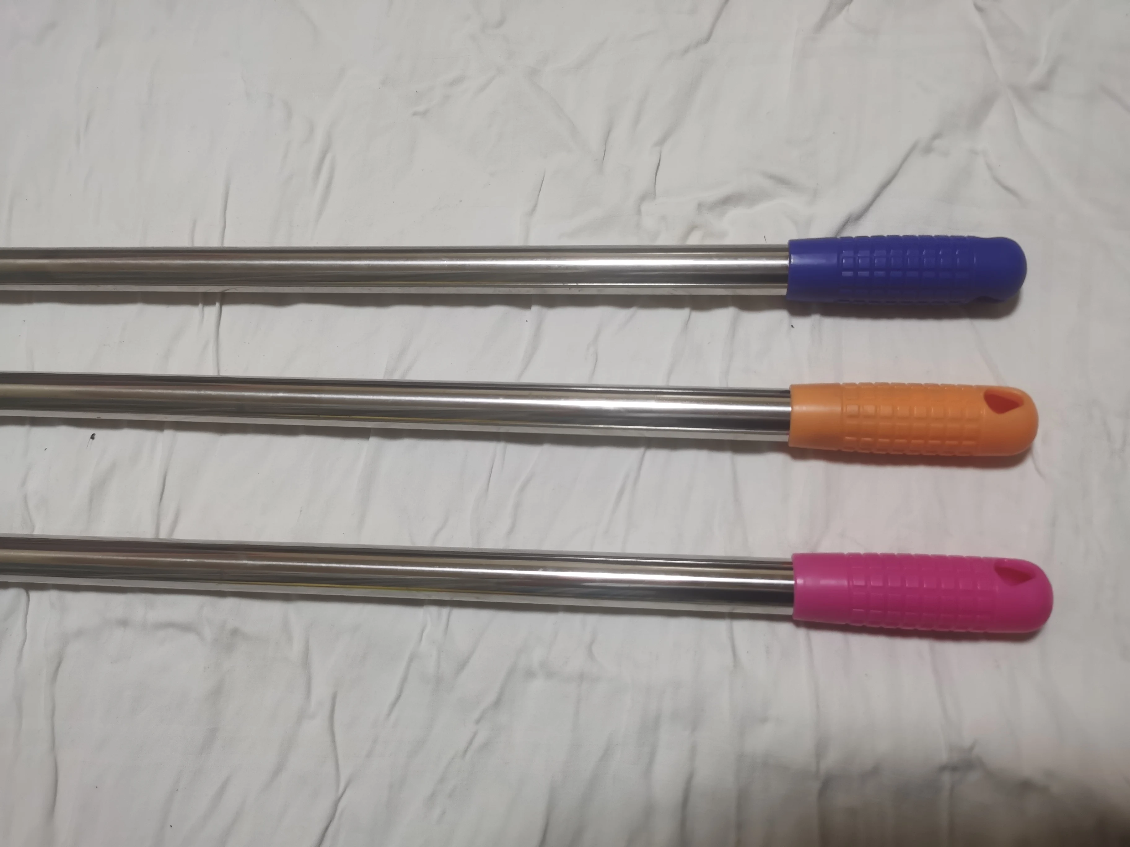 Straight Stainless Steel Broom Handle With Pineapple Cap Use For ...