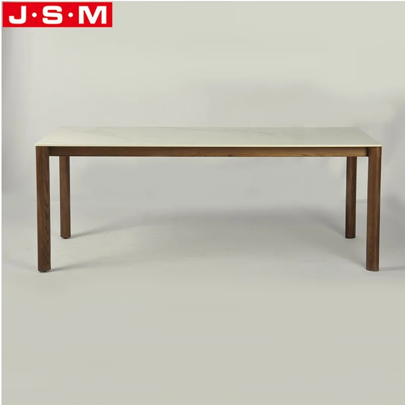 Modern Luxury Rock Slab Table Top Patio Restaurant Ash Timber Base Big ...