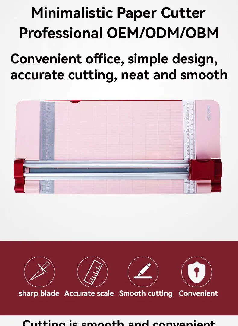 Sliding Manual Paper Cutter - Efficient Business Card Rolling Cutter