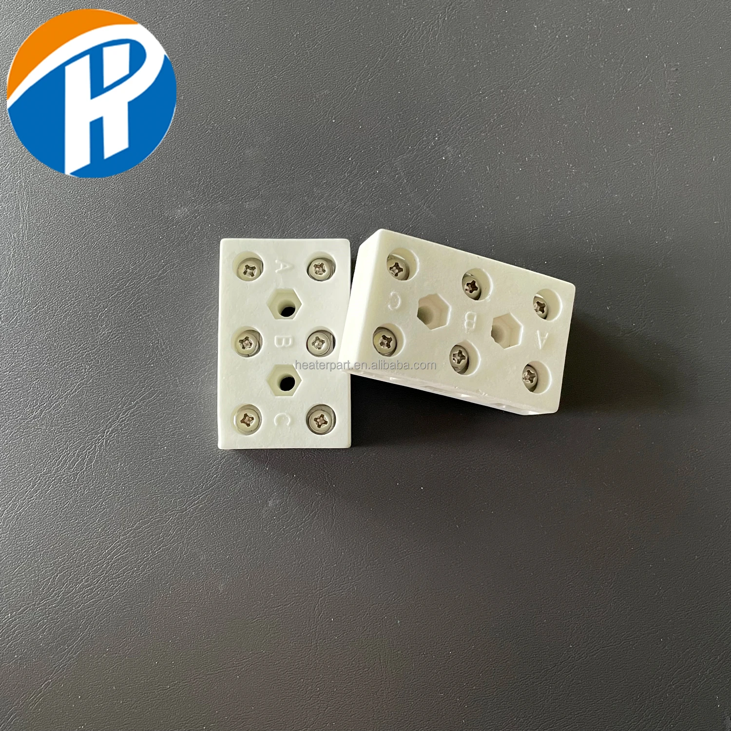 Ceramic Terminal Porcelain Block Ceramic Wiring Terminal 5a 10a 15a ...