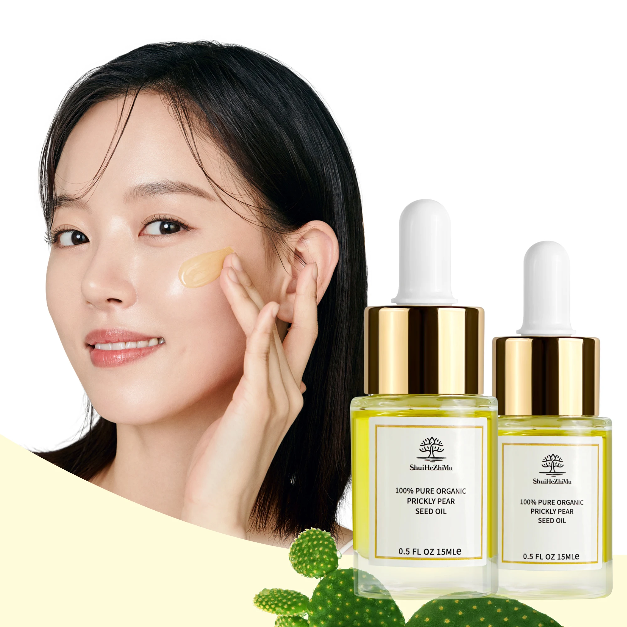 OEM Wholesale Prickly Pear Seed Oil 100% Pure Organic Skincare Facial ...