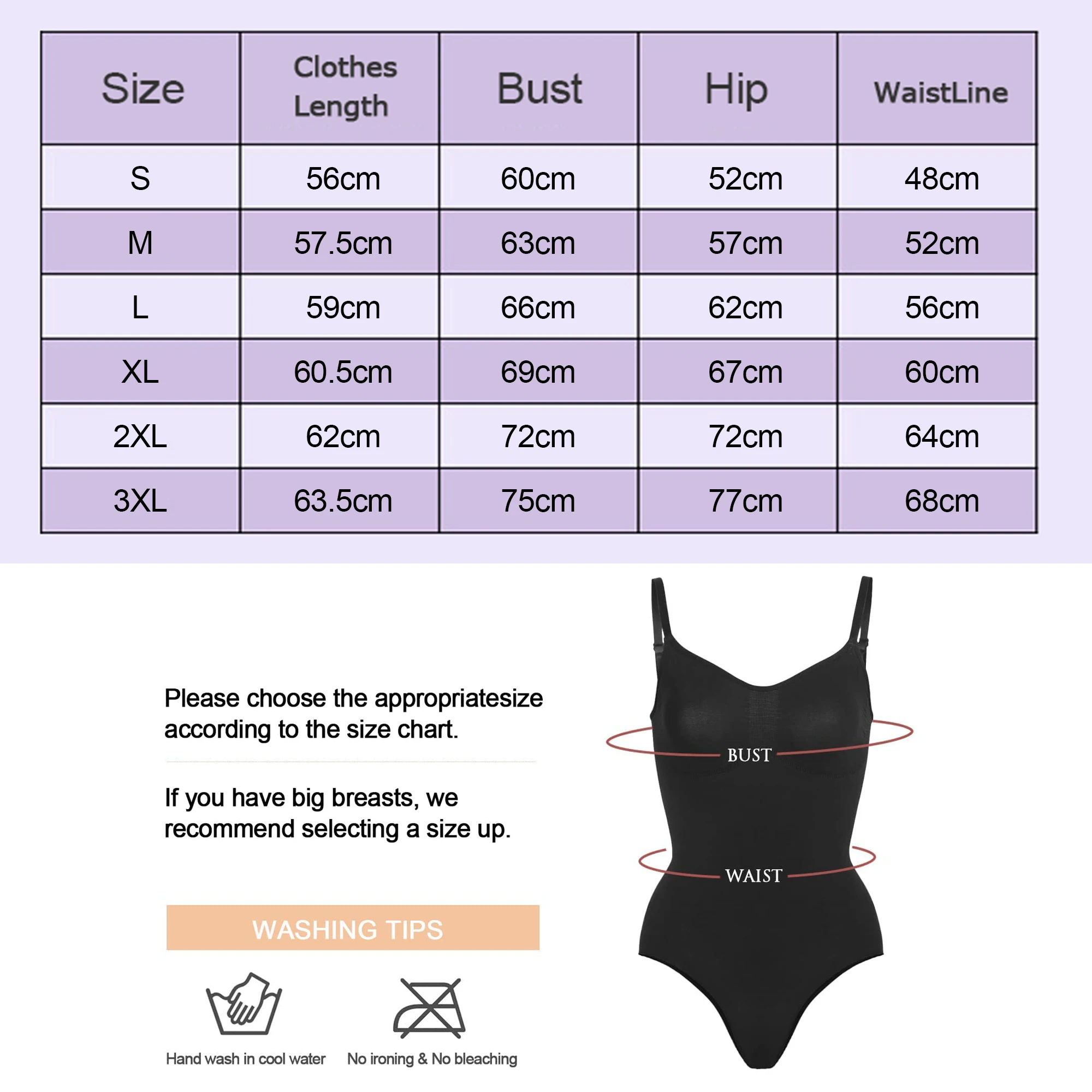 Women Bodysuit Slim Full Body Shapewear - Tummy Control
