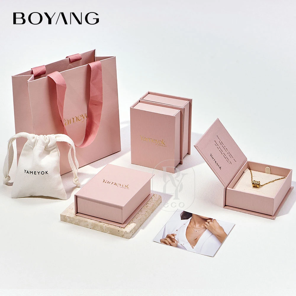 Eco-friendly Jewelry Packaging - Custom Book Shape Box