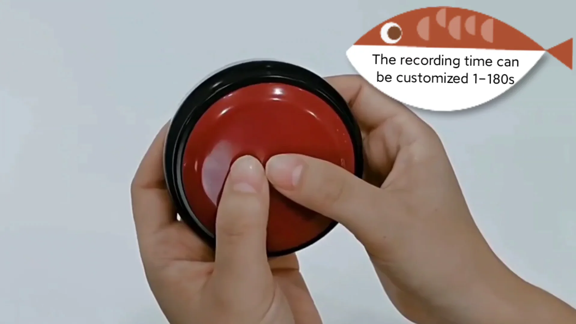 Small Moq Recordable Speaking Button For Animal Squeeze Sound Buzzer ...