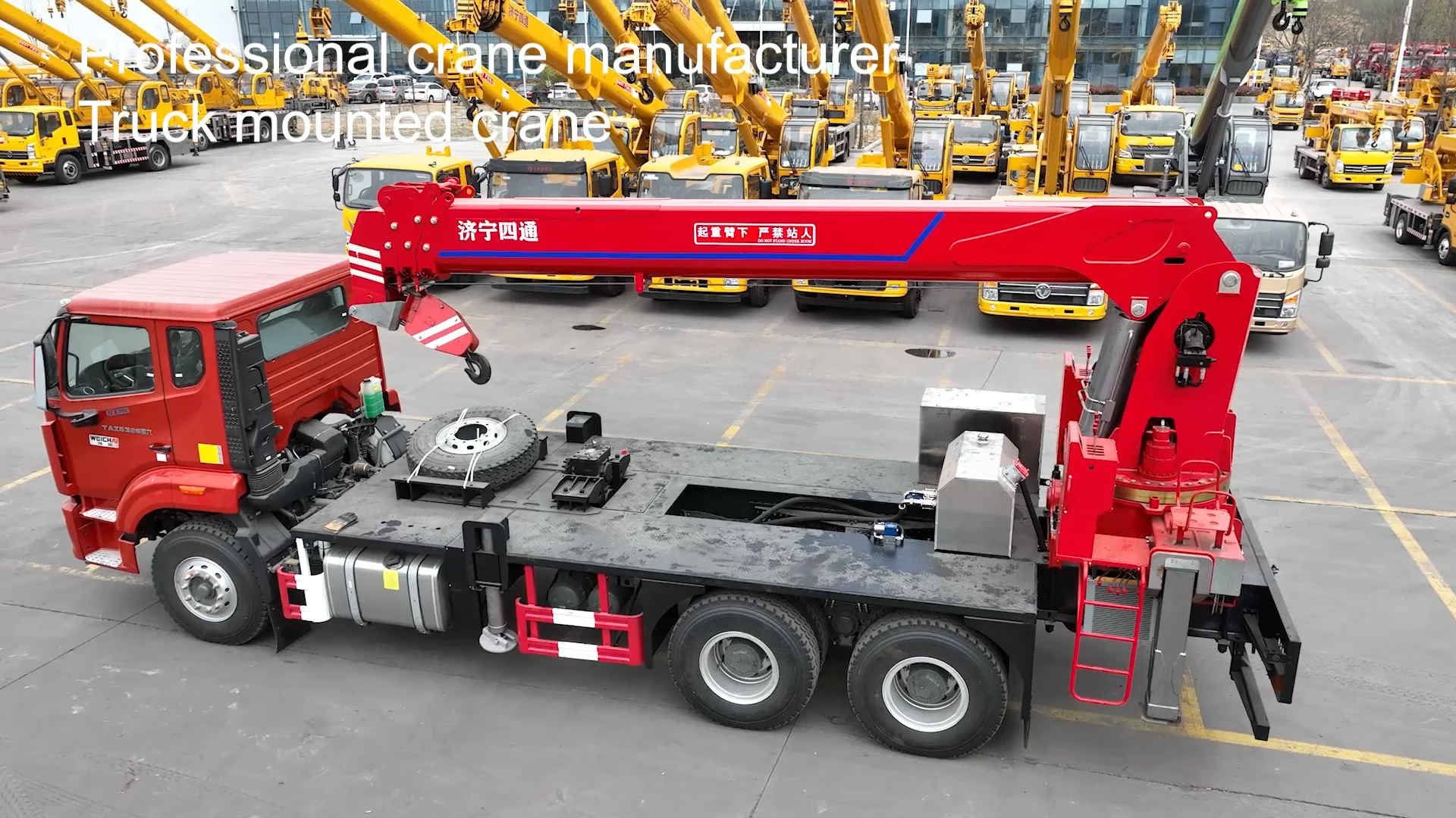 Manipulator Telescopic Boom 5 Ton 6.3 Ton 8 Ton 10 Ton Truck Mounted ...