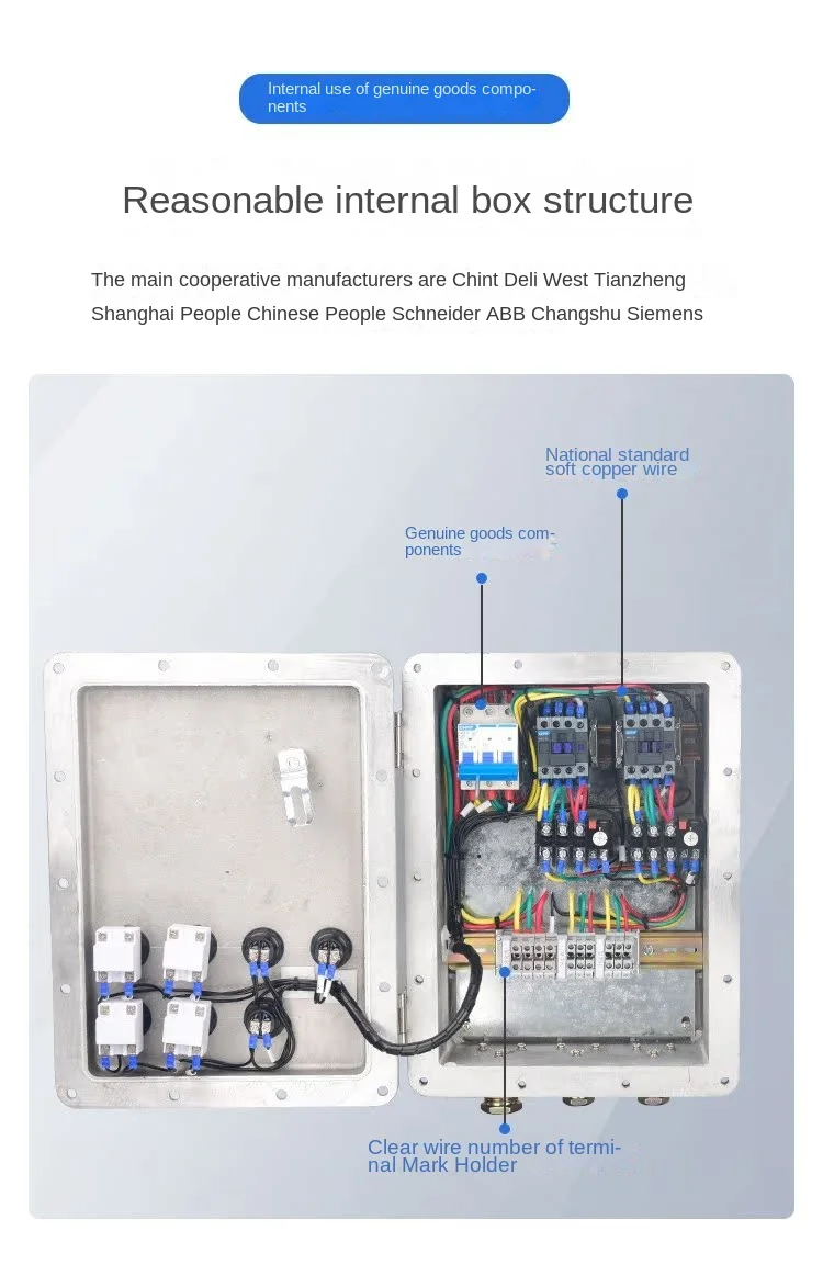 Explosion-proof Distribution Box Aluminum Alloy Explosion-proof Control ...