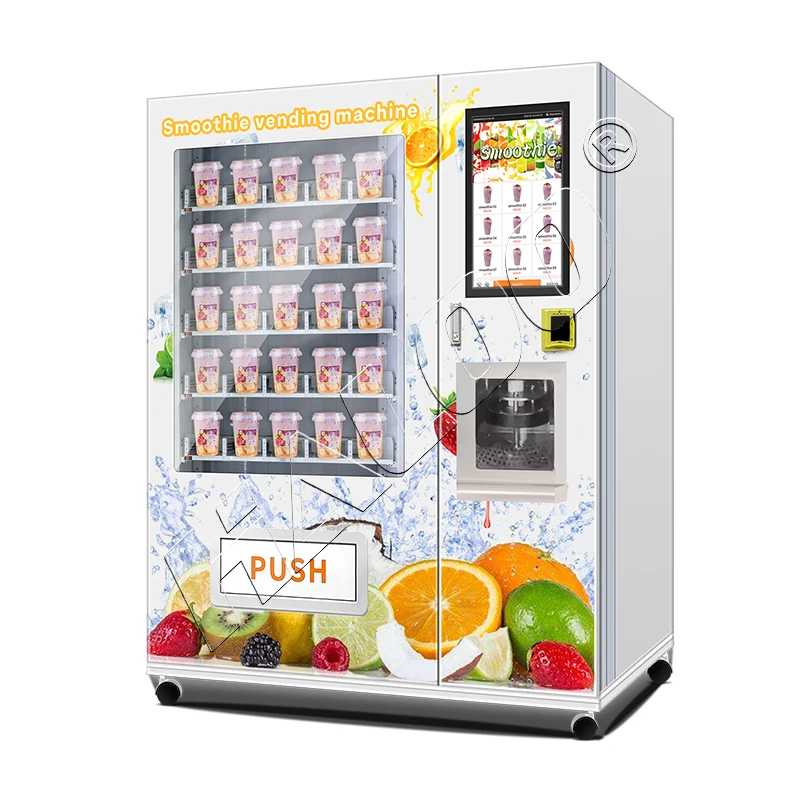Haloo Smoothie Vending Machines - Self Service & Cooling