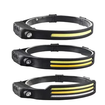 1000 Lumens Cob Rechargeable Headlamp Wide Beam Led Head Lamp Led With ...