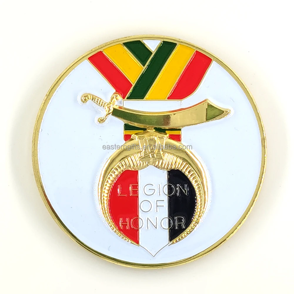 Freemasonry Shriner Regalia Emblem Legion Of Honor Shriner Car Decal ...