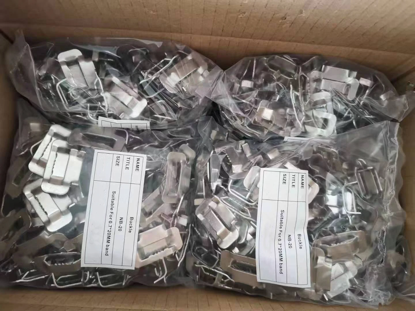 Ss304 Tooth Type Stainless Steel Band Buckle Pole Hoop Buckle Cable Tie ...