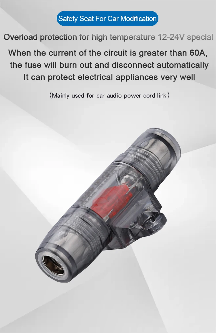 Distribution Block 2*0ga In-5*4ga Out 12v Car Audio Power Distribution ...